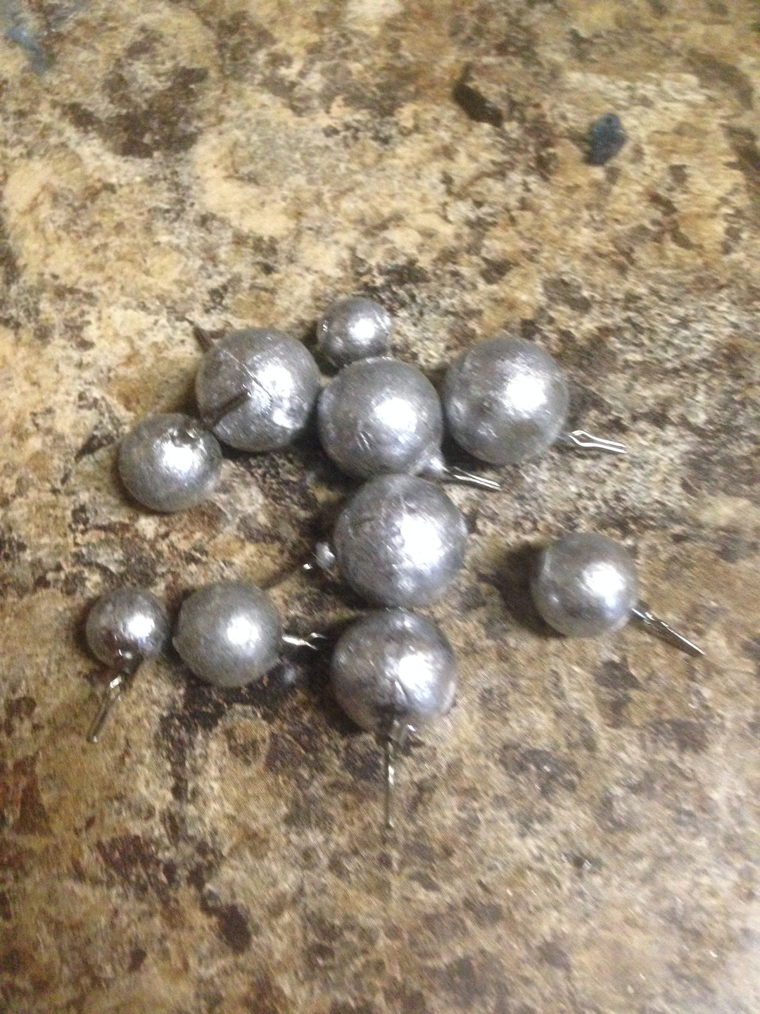 Round or Finesse Drop Shot Weights – Crawdads Fishing Tackle